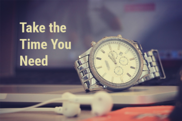 Take the Time You Need - mentorDINO