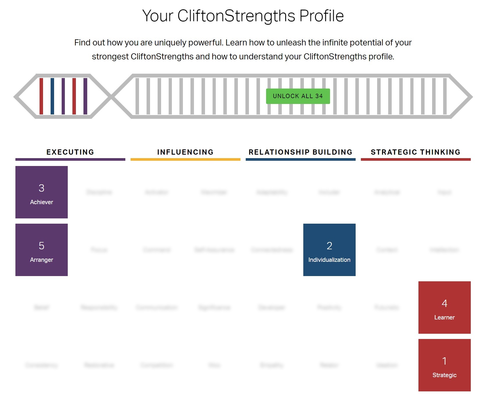 Strengths Finder - mentorDINO